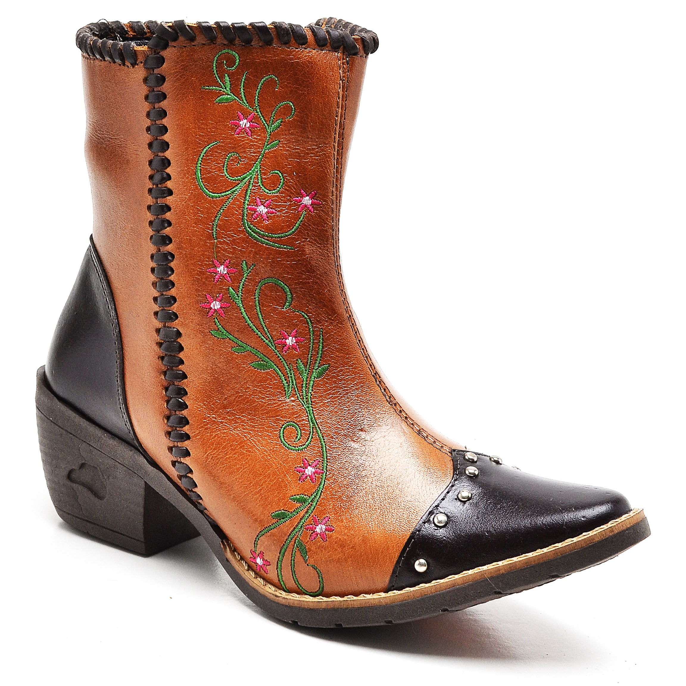 Botina Feminina Aurora em Couro | VWA Boots